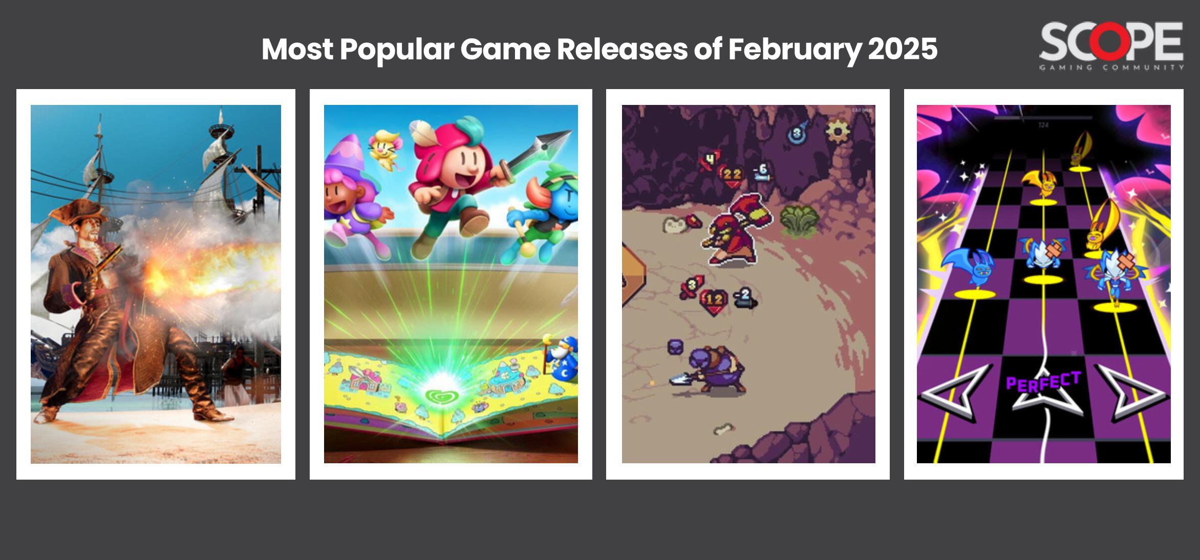 The Biggest Game Releases of February 2025 - Scope Gaming Magazine